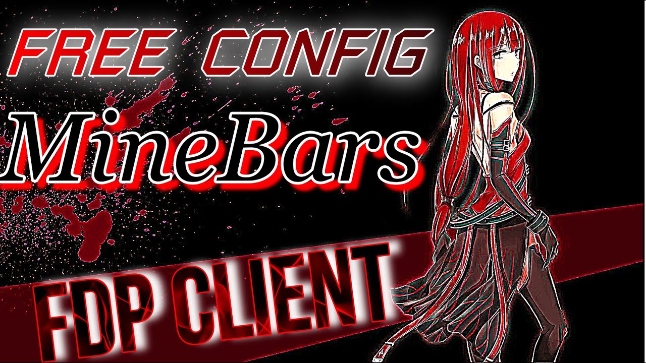 Слив конфига на FDP Client Для MineBars SKYPVP - YouTube