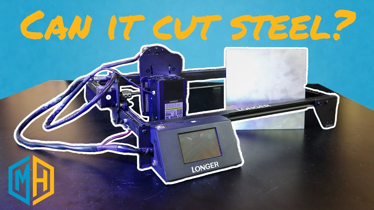 Can This Diode Laser Cut Steel?! | Longer Ray5 20W Review - YouTube
