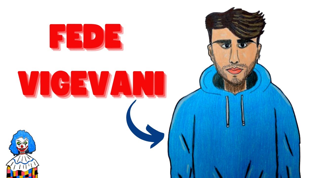 Cómo DIBUJAR a😃FEDE VIGEVANI / How to DRAW FEDE VIGEVANI - YouTube