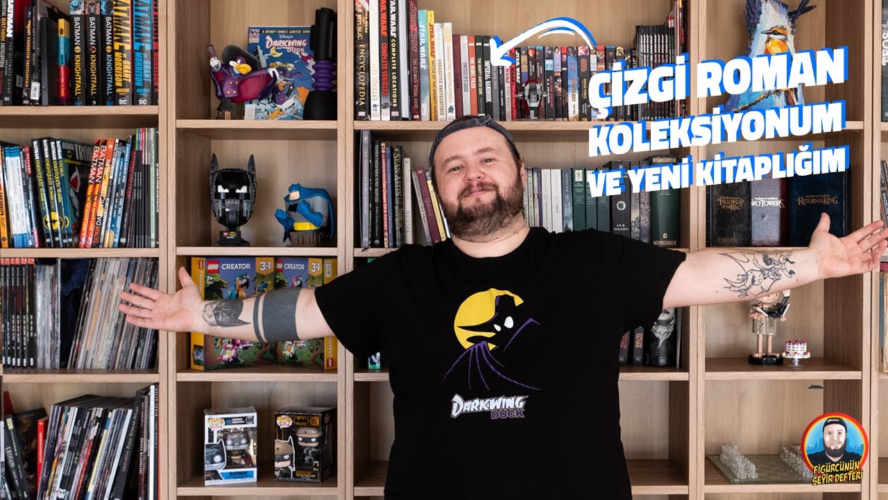 Çok İstediğiniz Çizgi Roman Koleksiyonumu ve Kitaplığımı İnceliyoruz ...