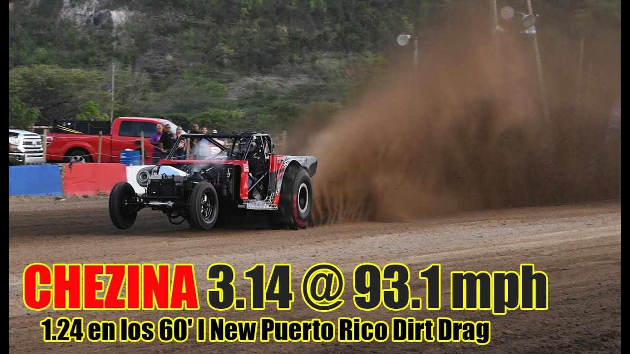 CHEZINA 3.14 @ 93.1 mph 1.24 en los 60' I PRDD I RADAZONE.COM - YouTube