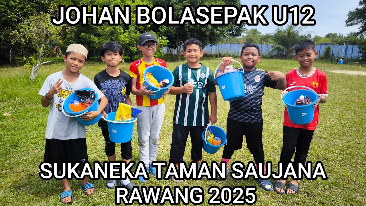 SUKANEKA TAMAN SAUJANA RAWANG 2025 BOLASEPAK U12. 2ND GAME. - YouTube