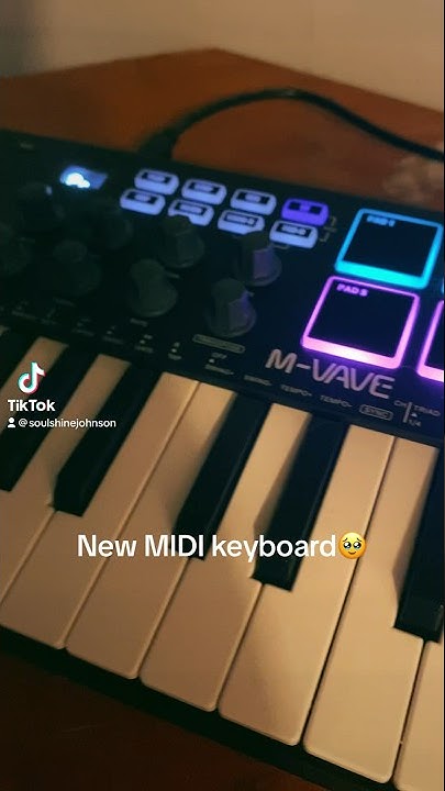 New MIDI Keyboard 😋 - YouTube