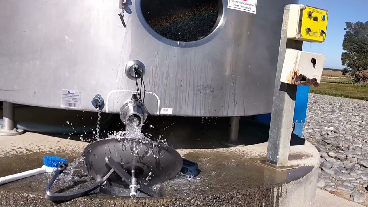VAT WASH nz dairy farming - YouTube