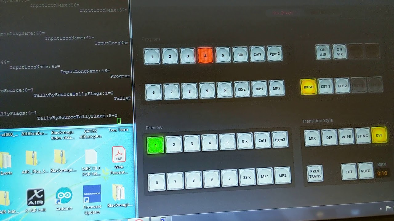 Black magic Remote Control Setup - YouTube