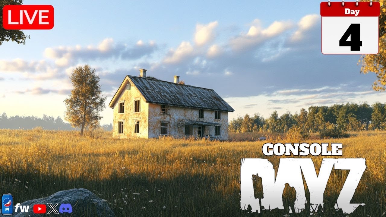 🔴 DayZ Console | Building & Raiding Adventures | Day 4 | With Members ...