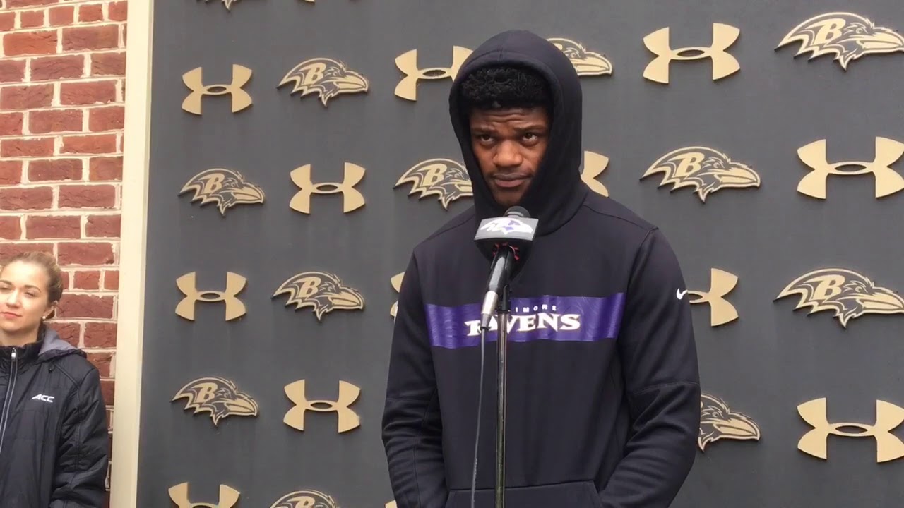 Ravens’ Lamar Jackson talks the cold, the Chiefs and more - YouTube