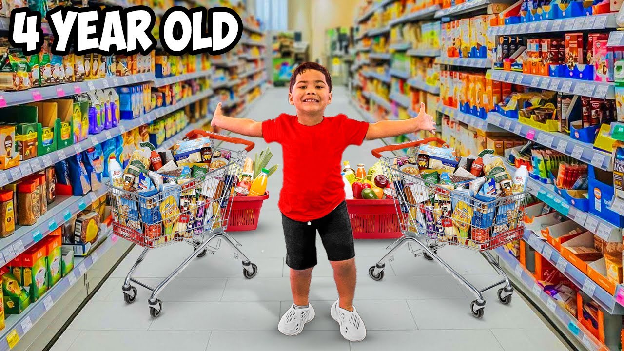 Zakyius Goes Shopping Alone For The First Time *unlimited food* - YouTube
