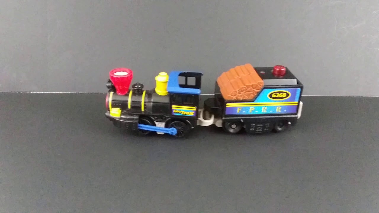 Fisher Price Geotrax 6368 Train and Coal Car - YouTube