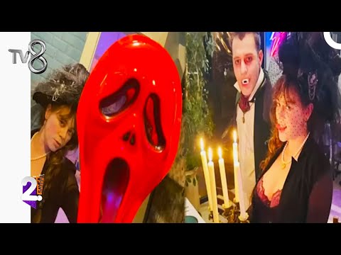 Demet Evgar'ın Cadılar Bayramı Partisi Gündeme Oturdu! | @MugeveGulsenle2SayfaTv8