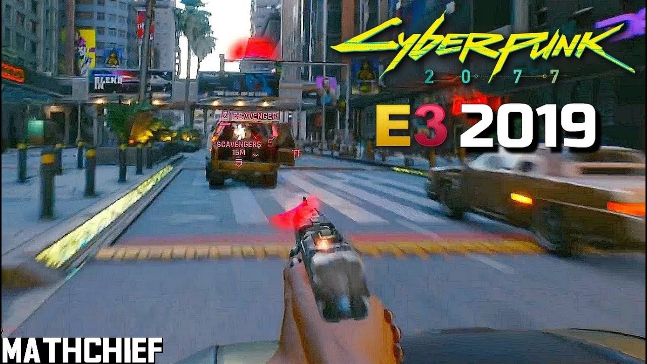 So, Cyberpunk 2077's E3 2019 Gameplay Showcase will be MASSIVE... - YouTube