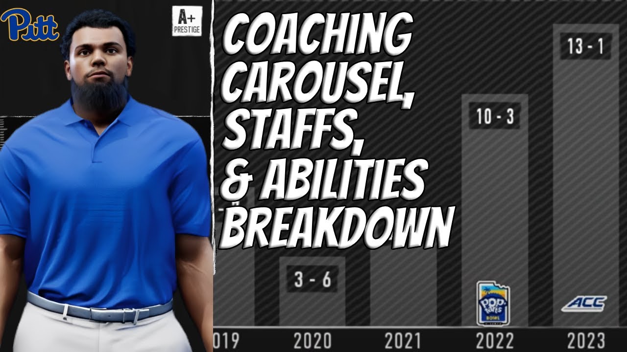 College Football 25 Coaching Carousel, Staffs, & Abilities Breakdown ...