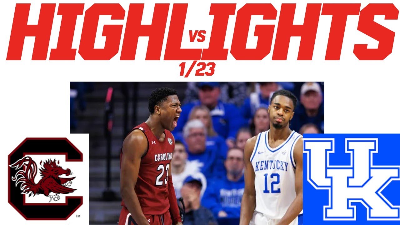 South Carolina vs #6 Kentucky Basketball Full Game Highlights | 2024 ...