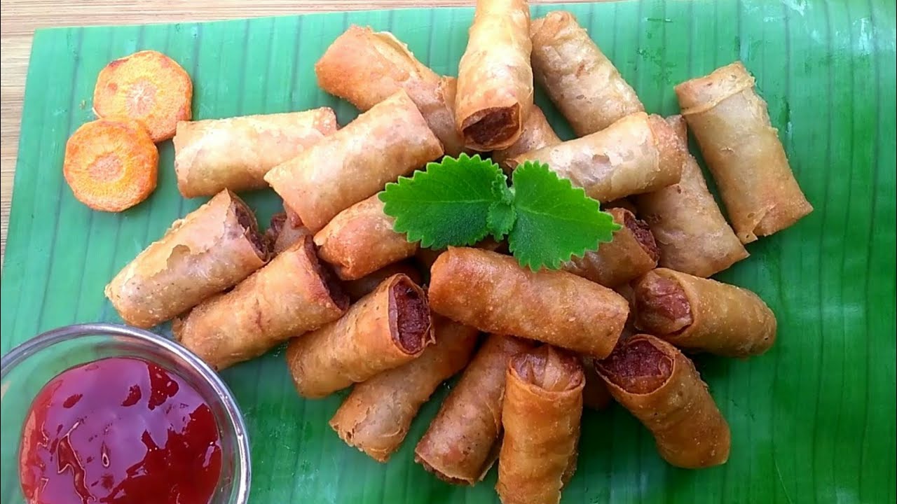 Easy Way To Make Lumpiang Shanghai - YouTube