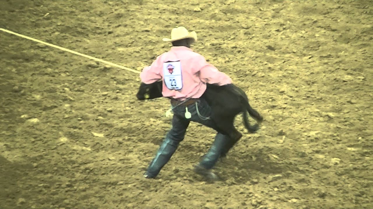 Black Cowboy Fred Whitefield at Justin Boots Championship Rodeo - YouTube