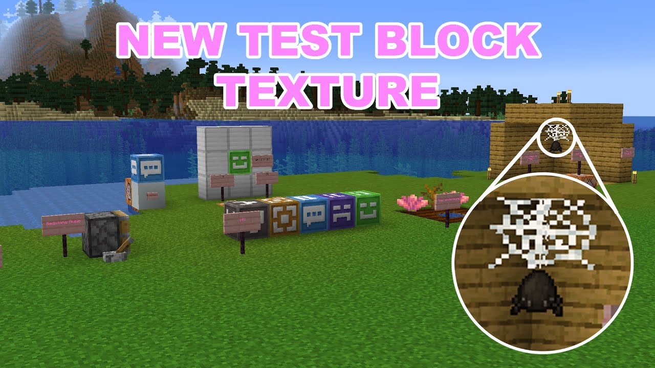 Test Block Texture Change and TNT Bugs: Minecraft Snapshot 25W10A - YouTube
