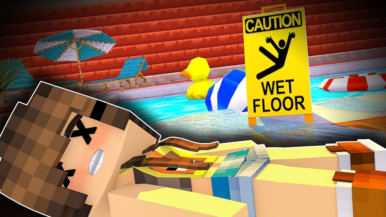 POOL PARTY ACCIDENT !? - Minecraft Friends (Minecraft Roleplay) - YouTube