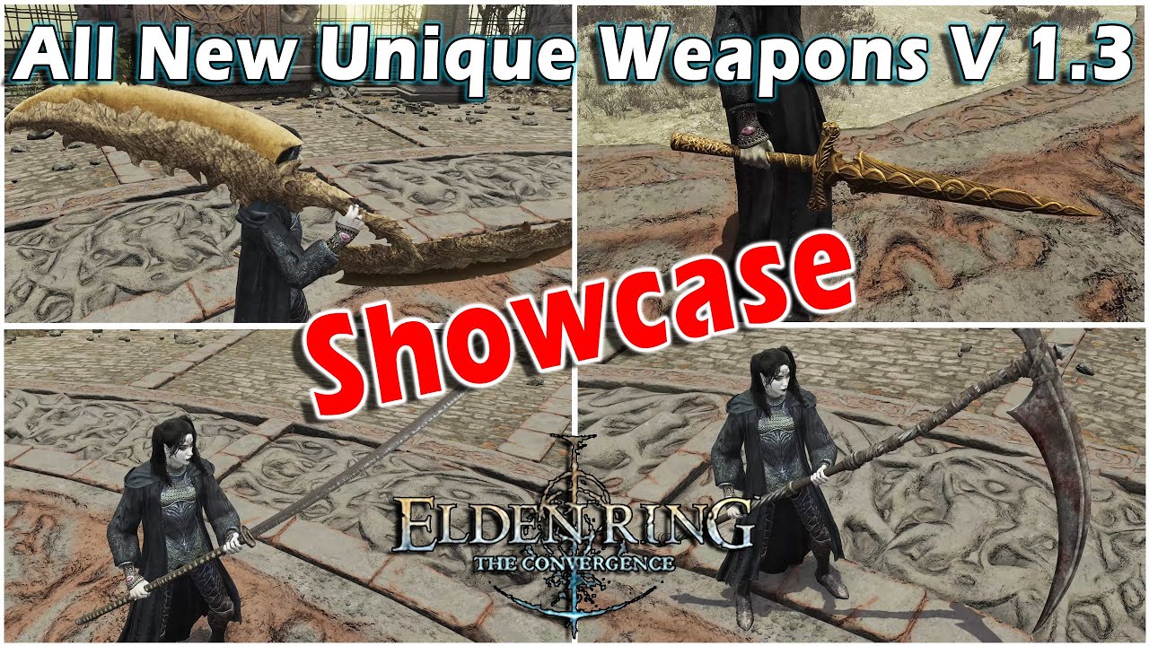 Convergence Mod 1.3 - All New Unique Weapons Showcase - YouTube