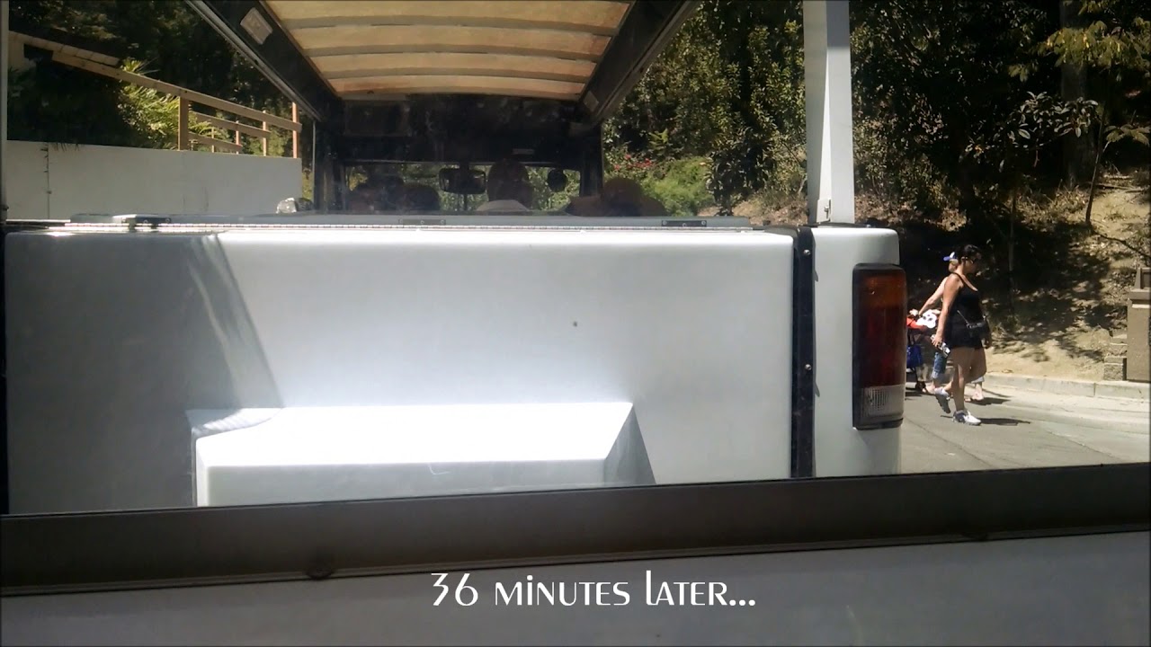 Los Angeles Zoo 2016 Trams International Model 6000 - YouTube