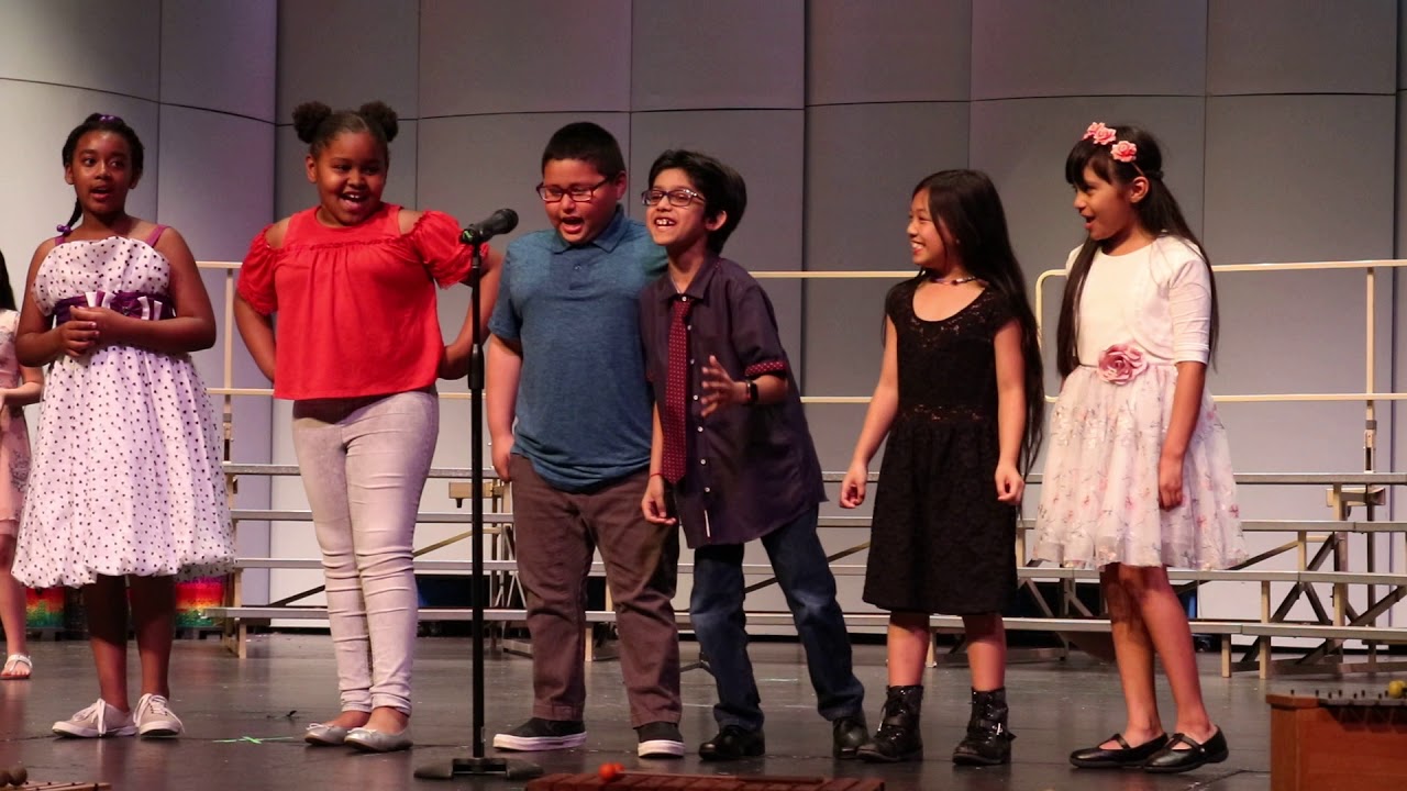 Hazel Valley Elementary Annual Spring Concert 2019 3rd grade students ...