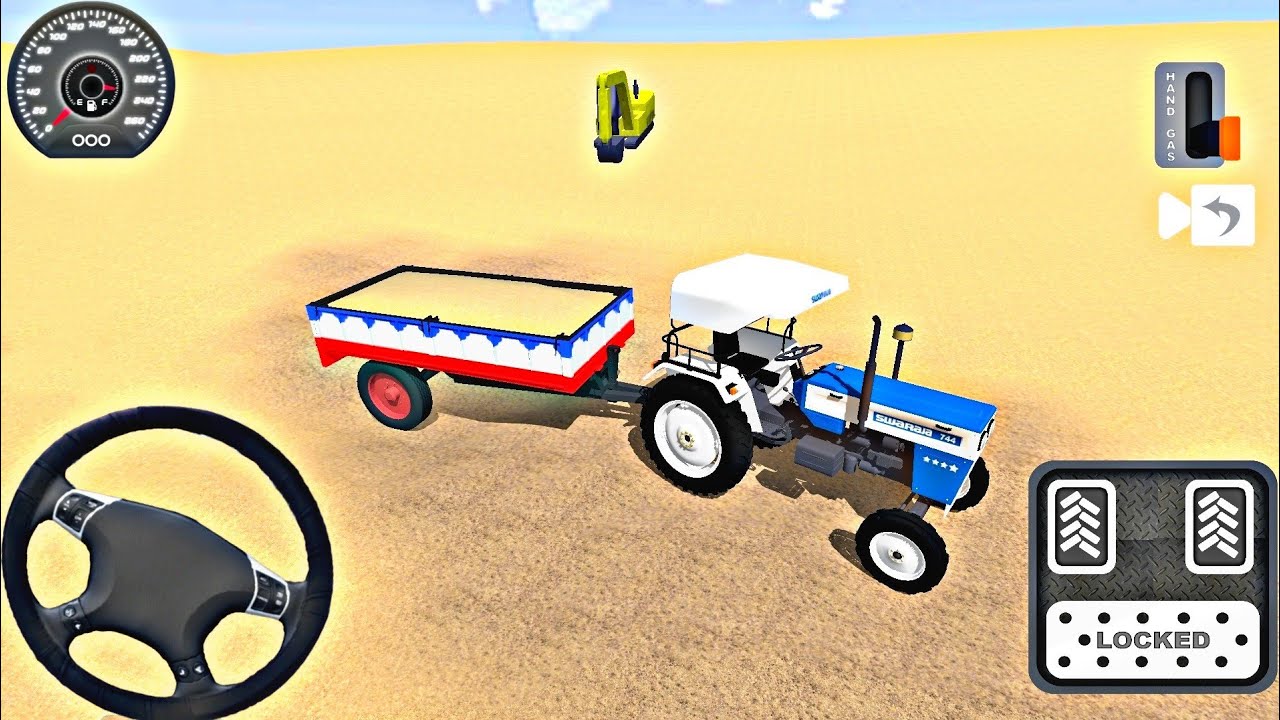 Indian Tractor Simulator 🚜💥 Gameplay 44 || Tractor Games || Flash Games ...