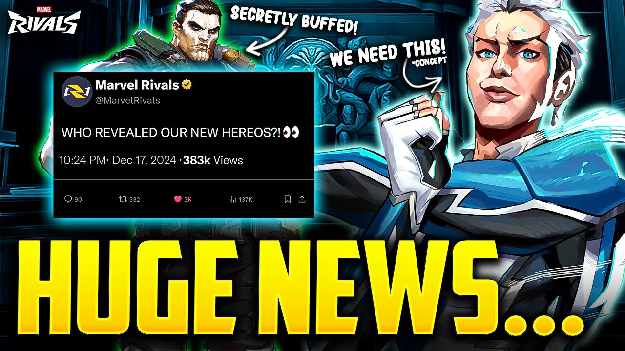 Marvel Rivals Keep Getting BIGGER... (New Heroes, Update Soon, Role ...
