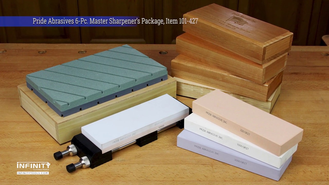 Infinity Tools 6-Pc. Master Sharpener's Package by Pride Abrasives ...