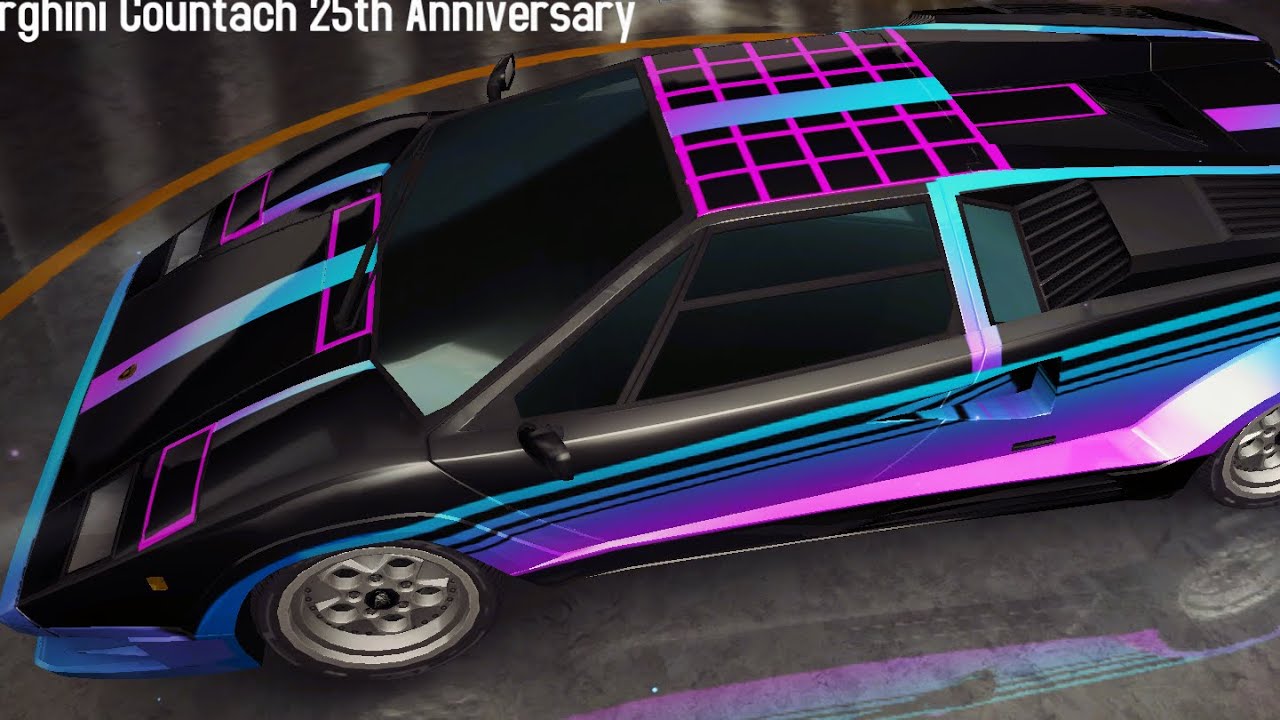 Asphalt 8, Best Lamborghini Countach Decal Ever? - YouTube