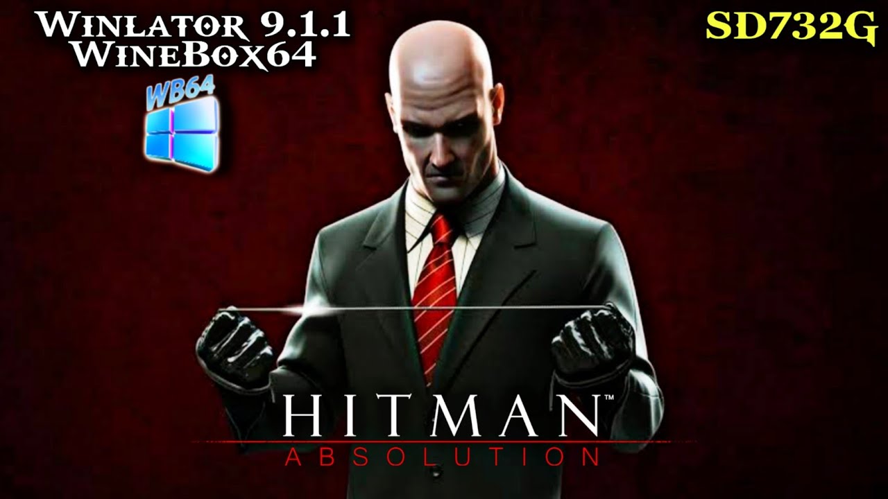 Hitman: Absolution (HD) Gameplay | Winlator (Windows) Emulator Android | SD732G - YouTube