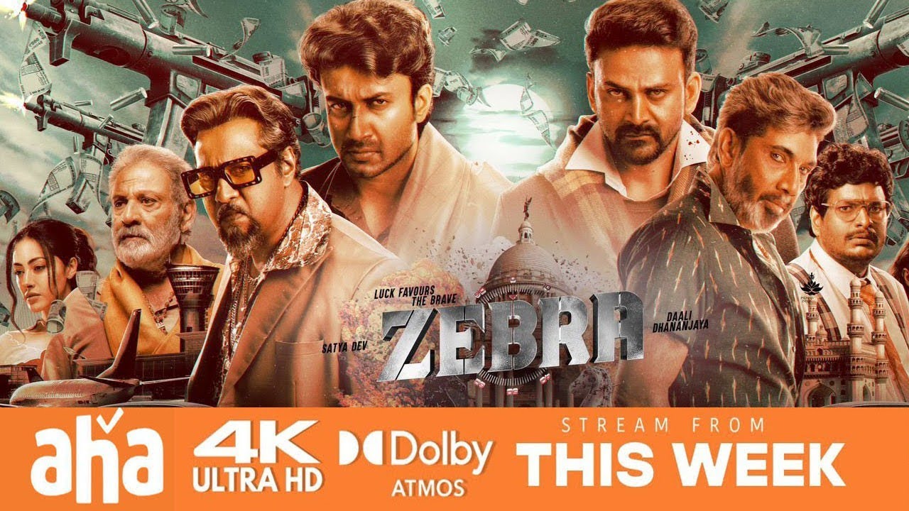 Zebra (2024) Tamil Movie OTT UPDATE|Satyadev|Dhananjaya|Sathyaraj ...