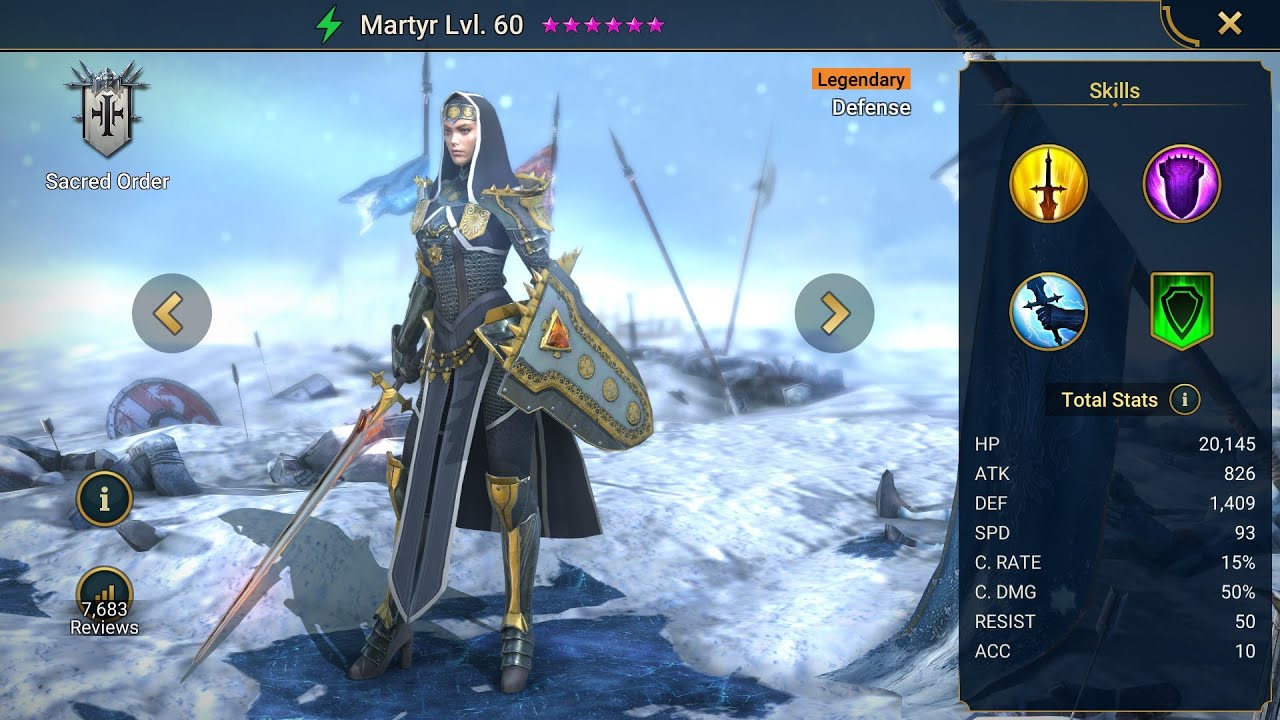 💖 Sacred Order Faction Showcase 💖 Raid: Shadow Legends 💖 - YouTube