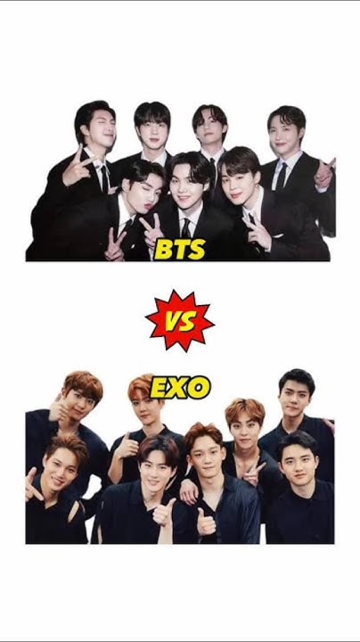 BTS vs EXO which one you like most - YouTube