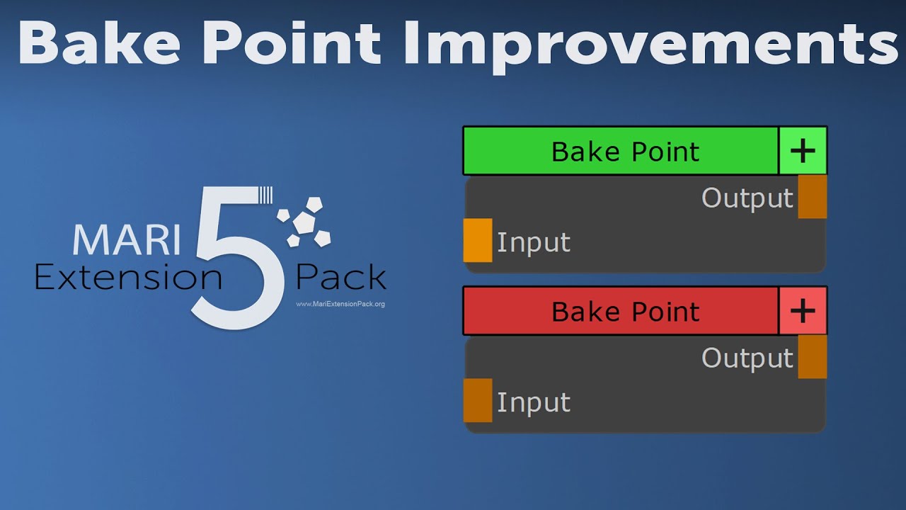 Bake Points - Bake Hierarchy | MARI EXTENSION PACK 5 - YouTube