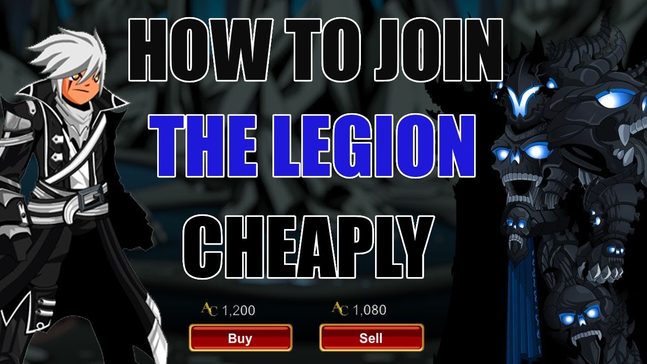 AQW How To Join The Legion | And Save Some AC's - Quest guide - YouTube