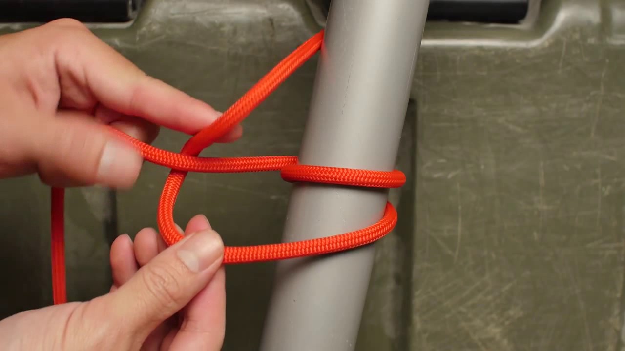 How to tie Round Turn Knot - YouTube