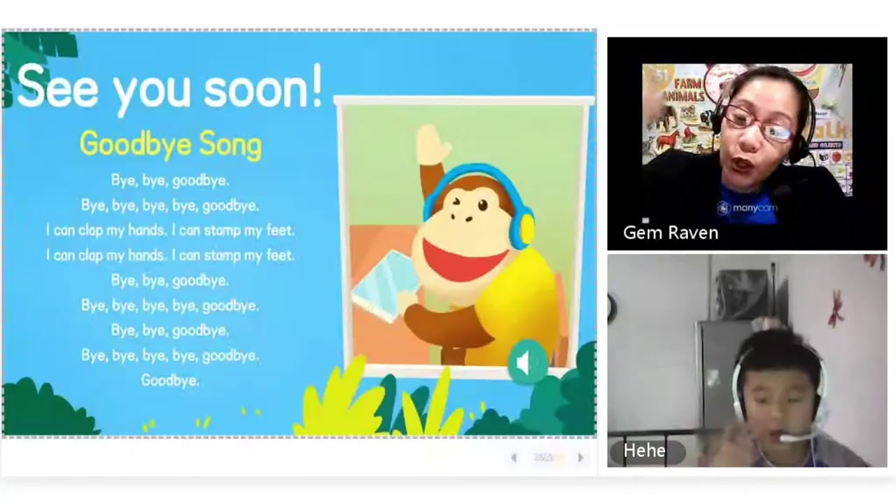 Goodbye Song-51talk - YouTube