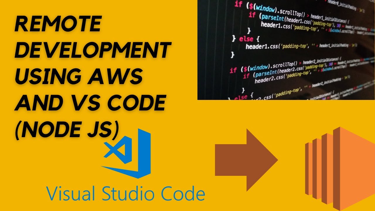 Setting Up Visual Studio Code for Remote Development on AWS for Node JS - YouTube