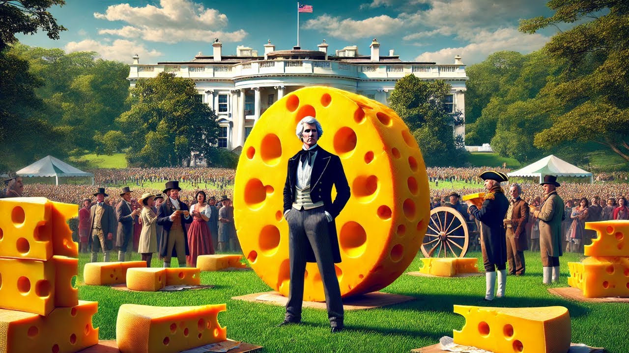 The Cheesy Legacy of Andrew Jackson: Unveiling the Giant Cheese Wheel ...