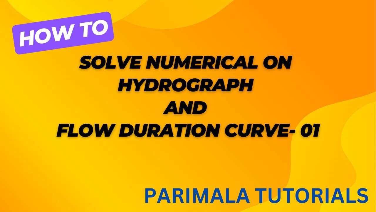 Numerical on Hydrographs and Flow Duration Curve_Renewable Energy_01 ...