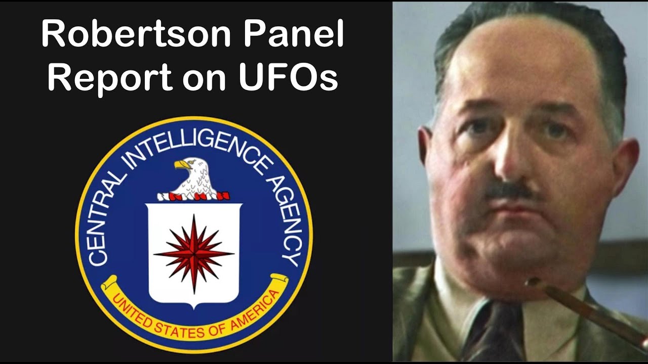 CIA-Backed Robertson Panel UFO Report - YouTube