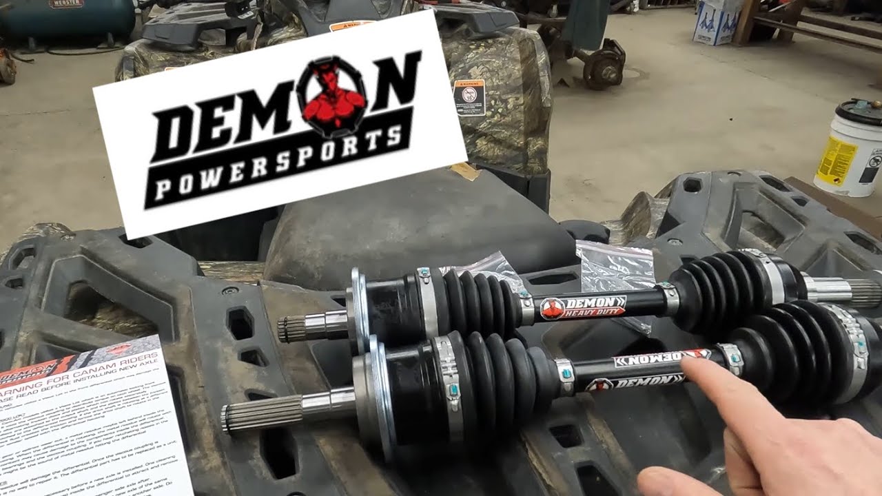 Demon Everything!! How To Install Demon HD Axles, Wheel Bearings And ...
