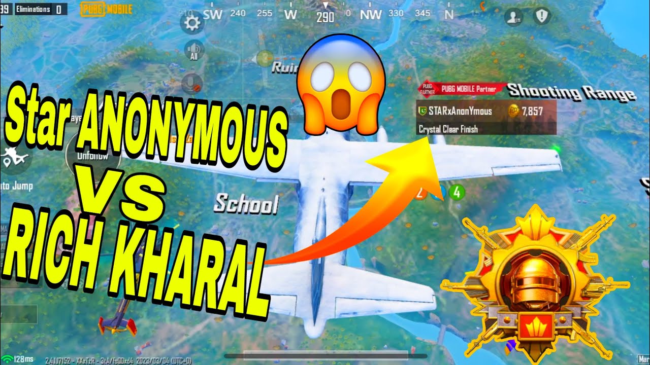 Star Anonymous And His Teammate in My Lobby 🔥 Conqueror Lobby😱 (Star ...