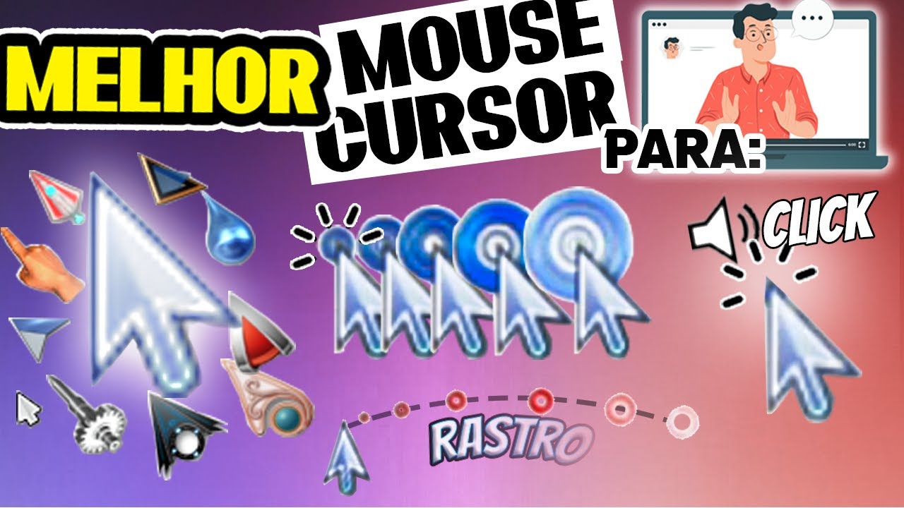 MELHOR MOUSE CURSOR com efeito para Tutoriais|Apresentações - YouTube