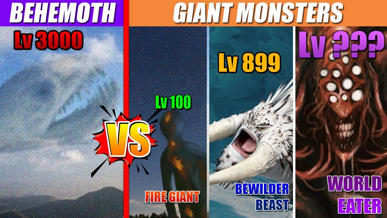 Behemoth vs Giant Monsters Level Challenge | SPORE - YouTube