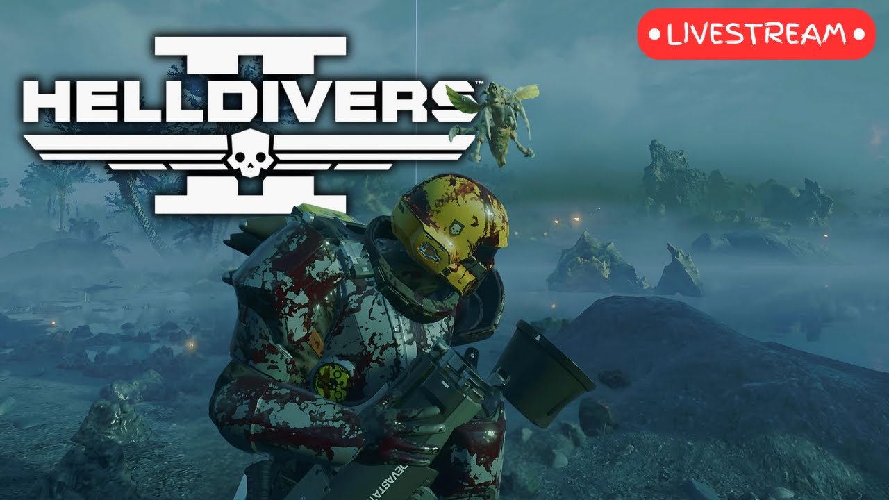 In Defence Of Our Xenoentomolgy Centre || Helldivers 2 Live Gameplay (2nd Playthrough) - YouTube