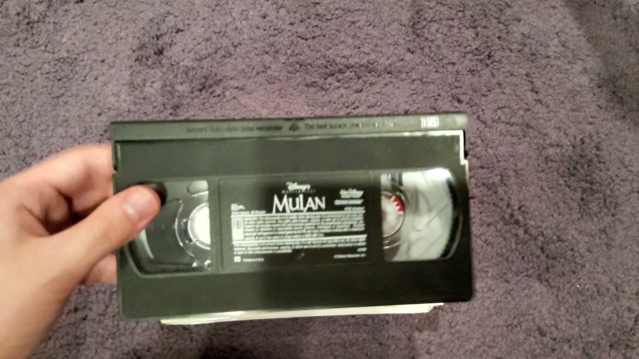 Mulan (1998): VHS Review - YouTube