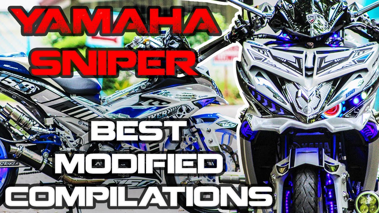 Yamaha Sniper 150 best modified compilations - YouTube