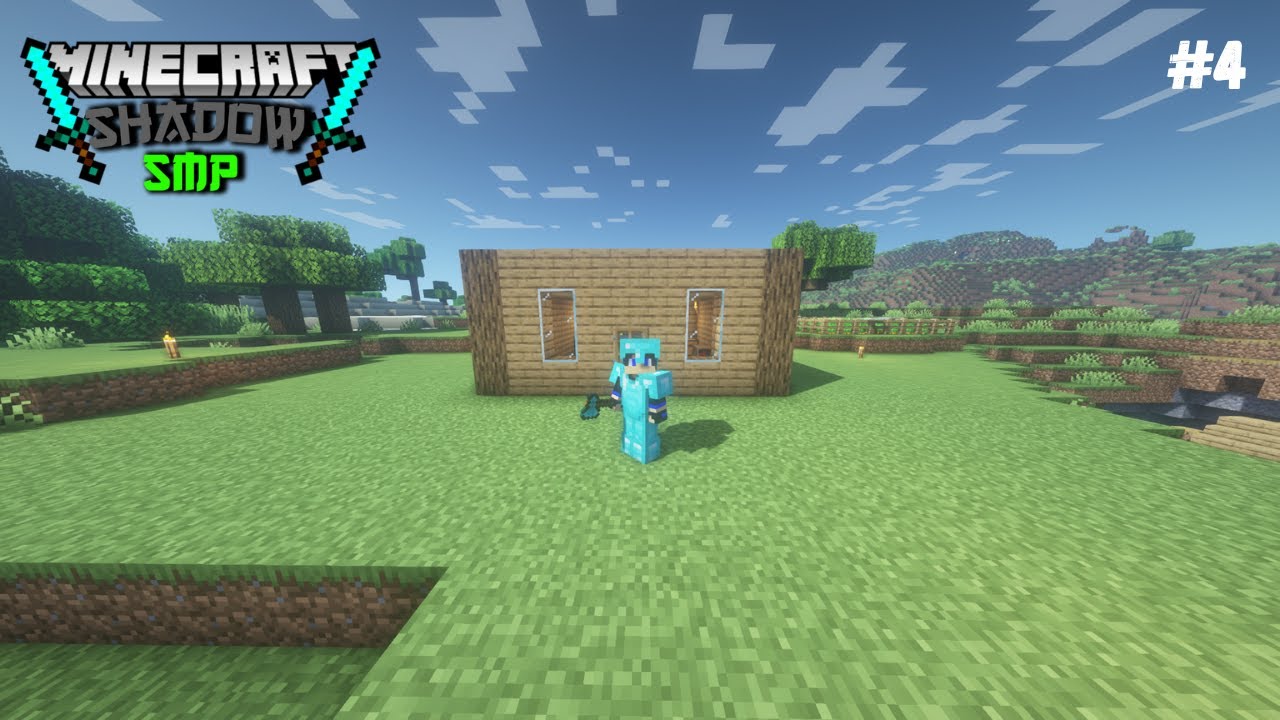 Making Full Diamond Armour in Shadow SMP | Minecraft - YouTube