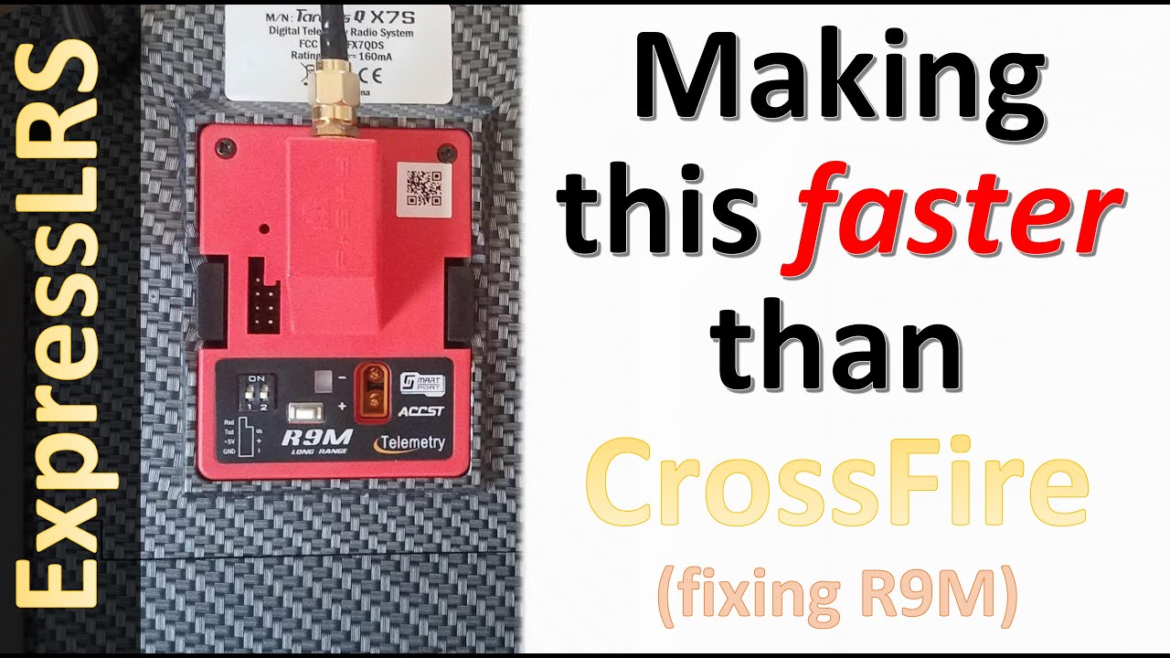 ExpressLRS: How To Flash the R9 Module - YouTube