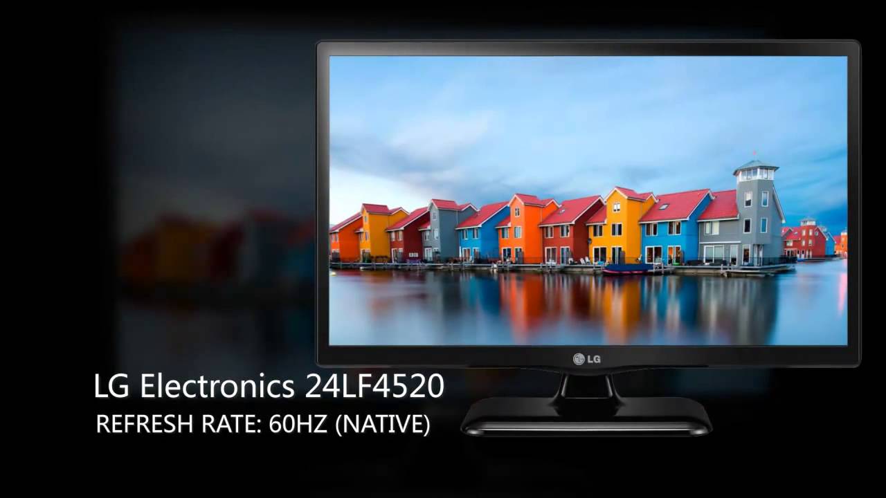 LG Electronics 24LF4520 24-Inch LED TV (2015 Model) At A Glance - YouTube